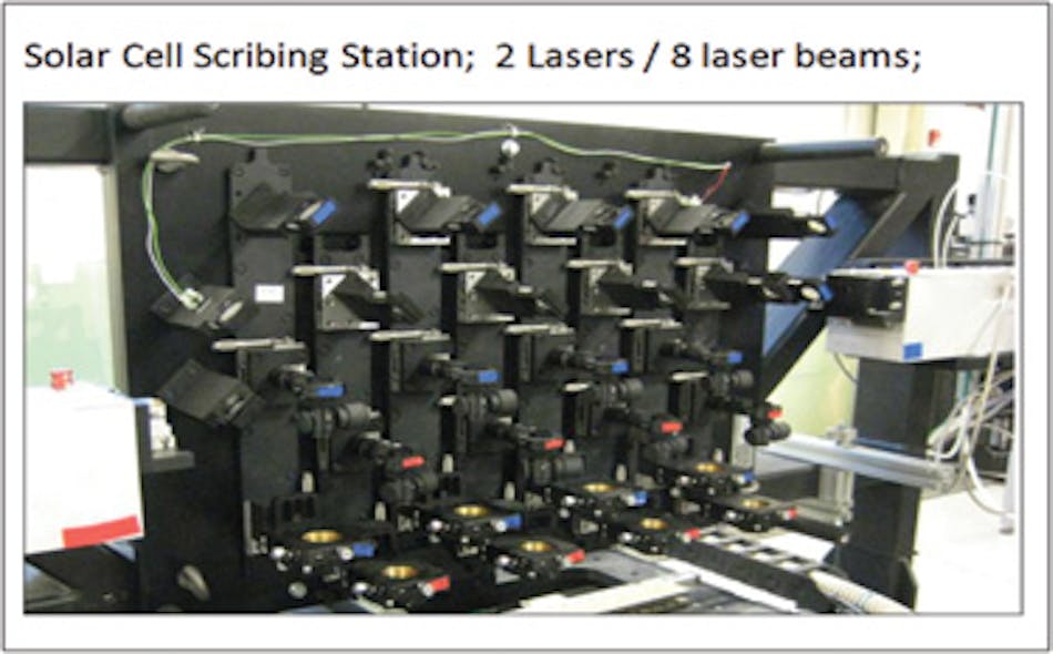 Beam diagnostics aids in laser scribing solar cells | Laser Focus World