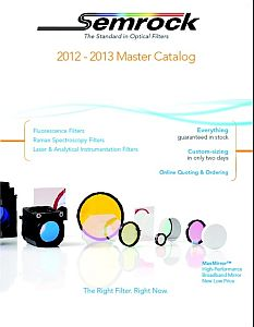 Optical components catalog by Semrock | Laser Focus World