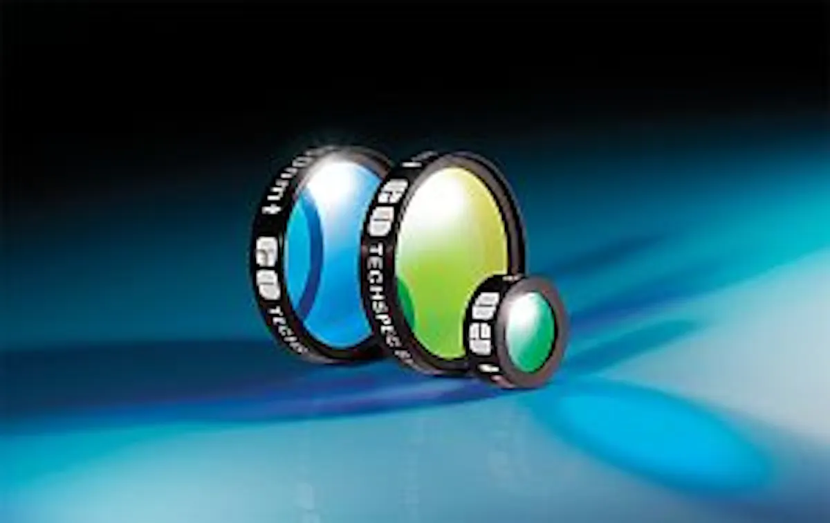 Hard-coated bandpass filters for single-photon microscopy by Edmund ...