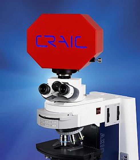CRAIC Technologies microspectrophotometer for surface plasmon resonance ...