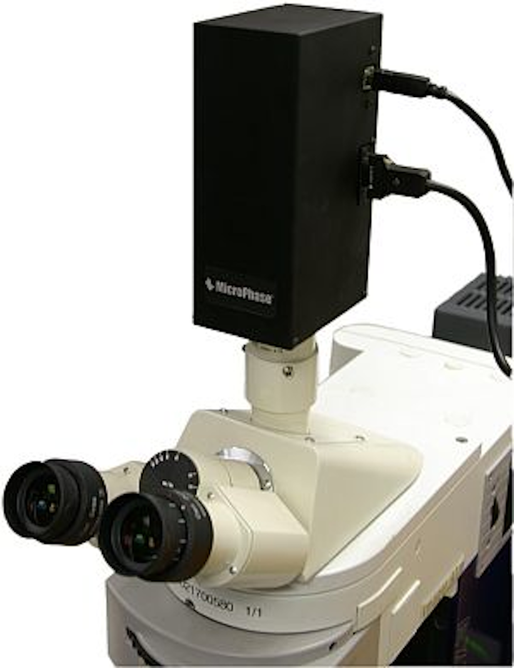 PhaseView digital camera fits on any microscope for cell imaging | Laser Focus World