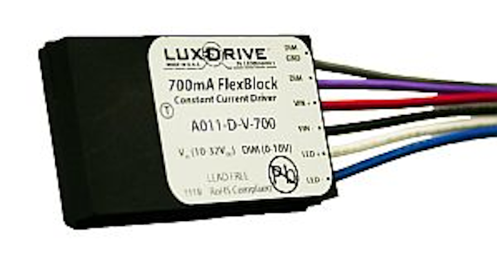 LEDdynamics current driver available in 350 and 700 mA versions | Laser ...