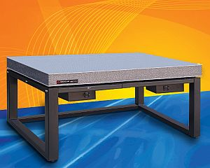 Optical table isolation system from Kinetic Systems supports gross load ...