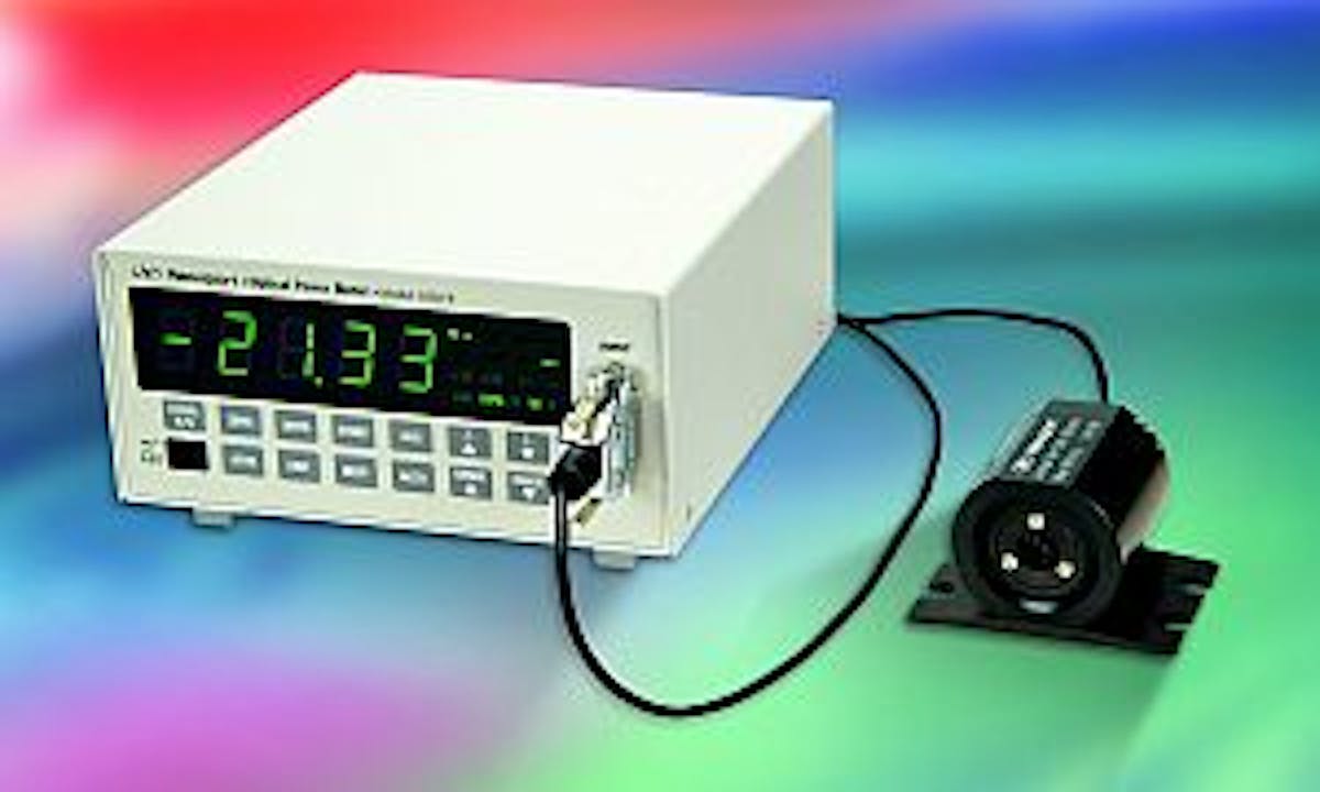 Newport optical power meter offers full scale readings up to 2 W ...