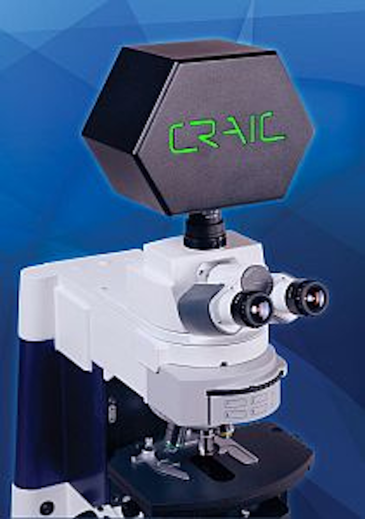 Microscope photometer from CRAIC Technologies features digital imaging ...