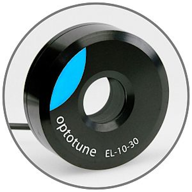 Optotune polymer-based optics available as focus-tunable lenses and ...