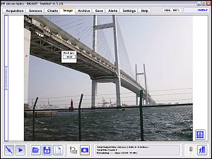Micron Optics sensing analysis software features tools for module ...
