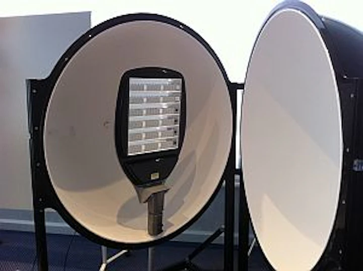 Integrating sphere from GL Optic takes photometric measurements | Laser ...