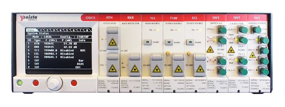 Optical test and measurement platform from Yenista Optics supports ...