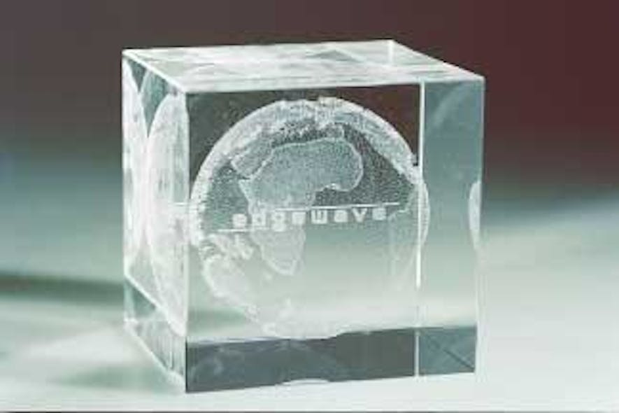 Sub-surface engraving with a slab laser | Laser Focus World