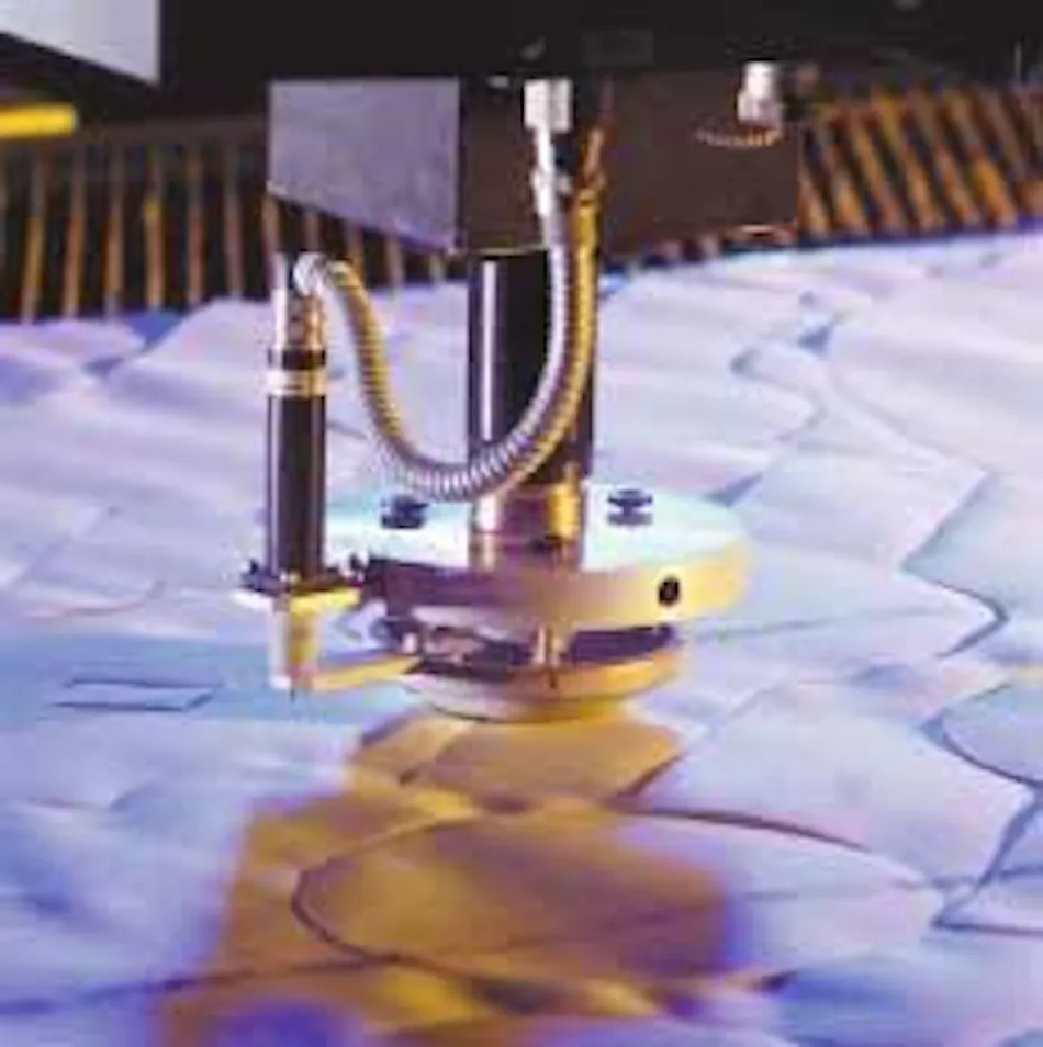 Laser cuts multilayer textiles | Laser Focus World
