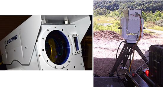 Boeing's Compact Laser Weapons System tracks, irradiates, and disables ...