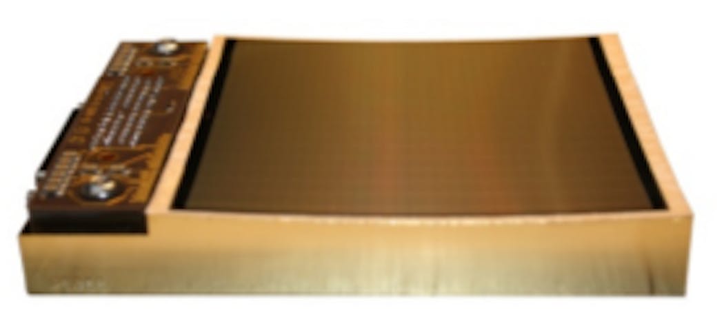 Curved image sensors created by bending | Laser Focus World