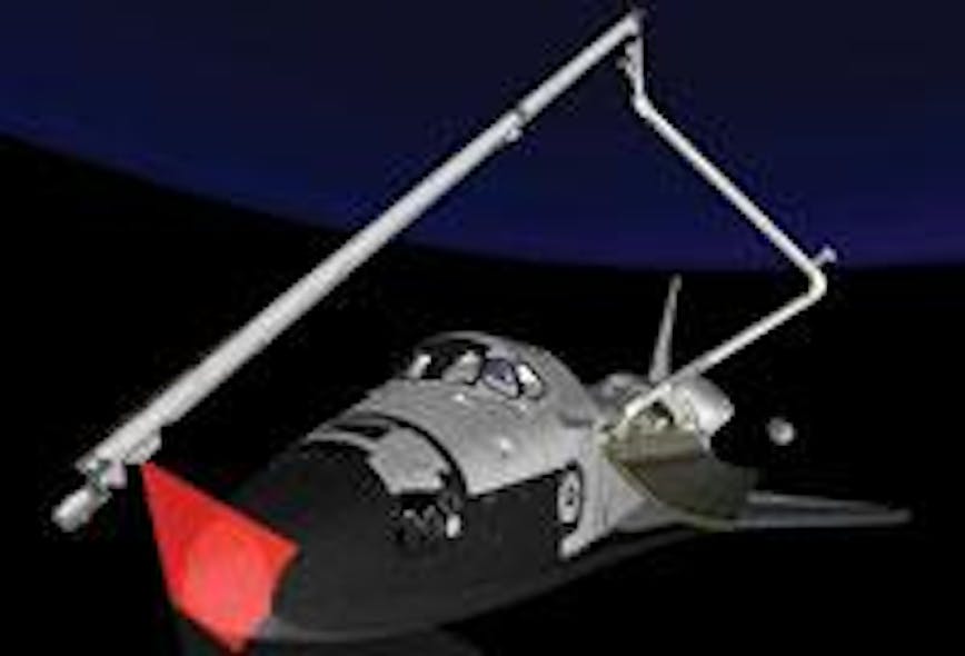 Laser camera system inspects Discovery prior to reentry | Laser Focus World