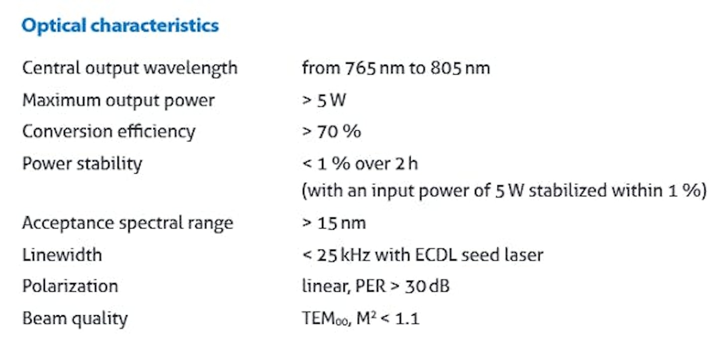 ALPhANOV and Muquans develop efficient laser frequency doubling module ...