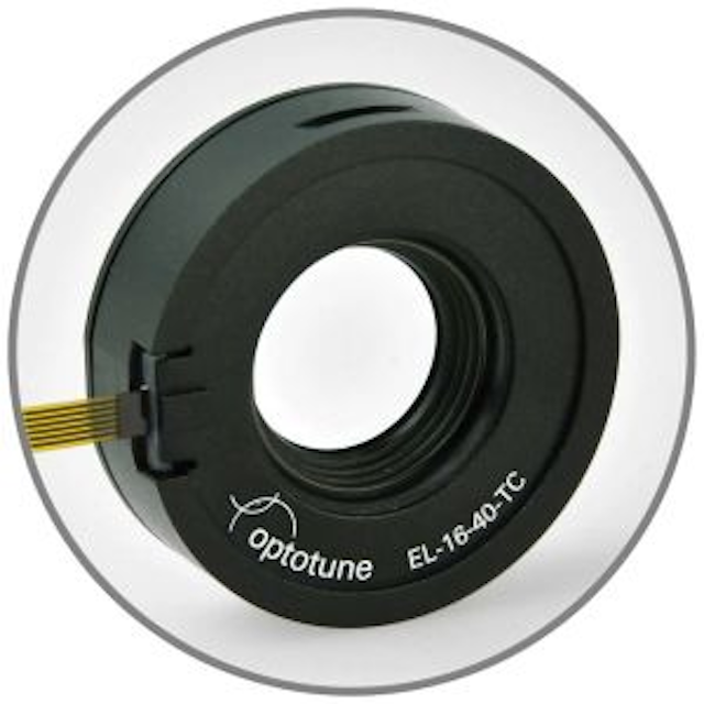Tunable lens from Optotune offers low thermal drift for high ...