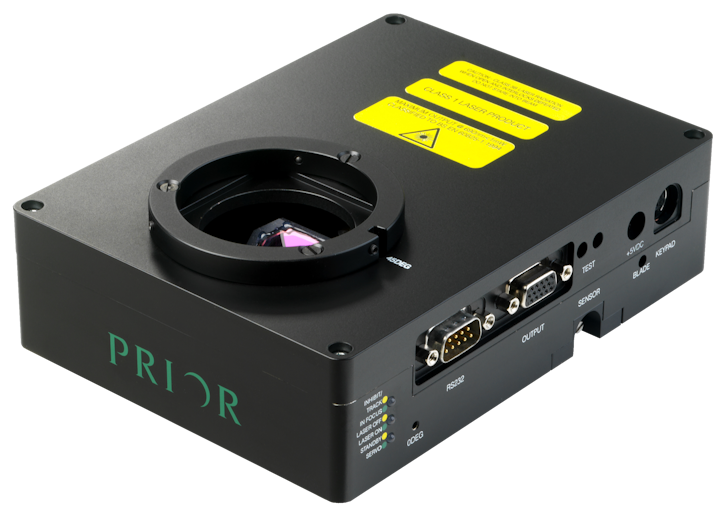 Laser autofocus system from Prior Scientific works with upright ...