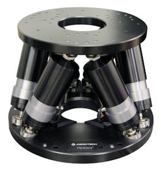 Positioning hexapod | Laser Focus World