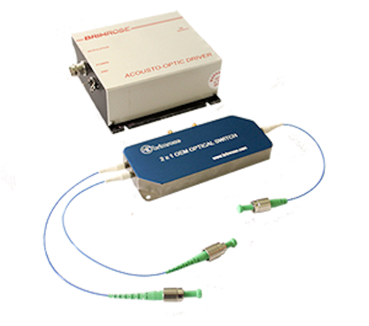 Brimrose ultrafast optical switches handle optical power up to 1 W ...