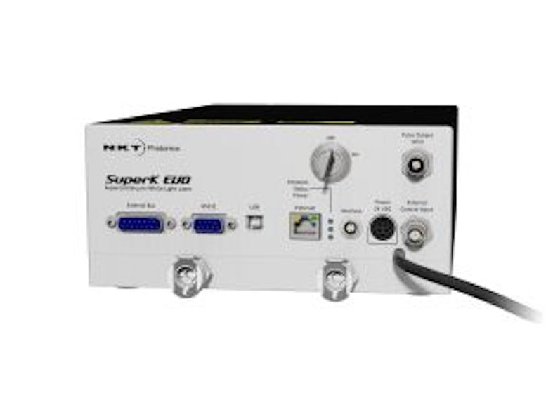 Industrial supercontinuum laser from NKT Photonics covers 400 to 2400 nm | Laser Focus World