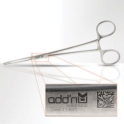 Tests on surgical instruments demonstrate UDI laser marking durability ...