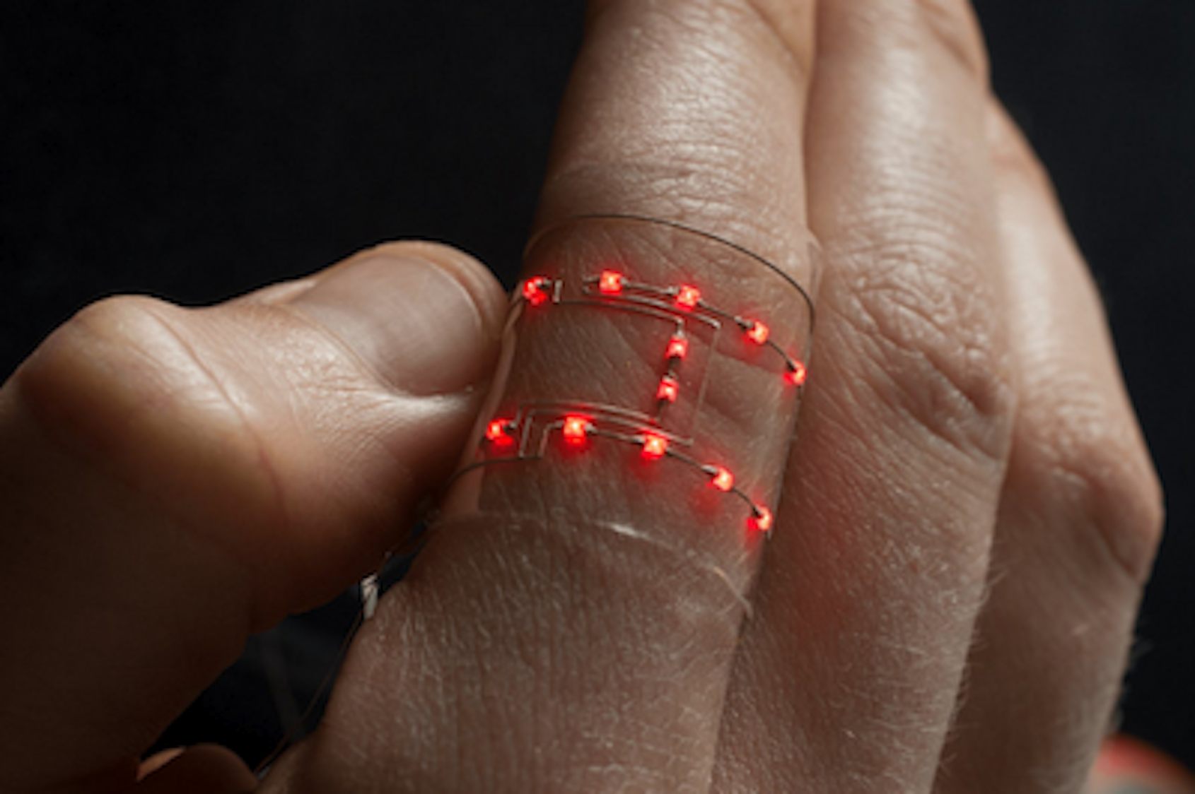 Hybrid 3D printing creates flexible wearable devices containing rigid ... Hybrid 3D printing creates flexible wearable devices containing rigid ...