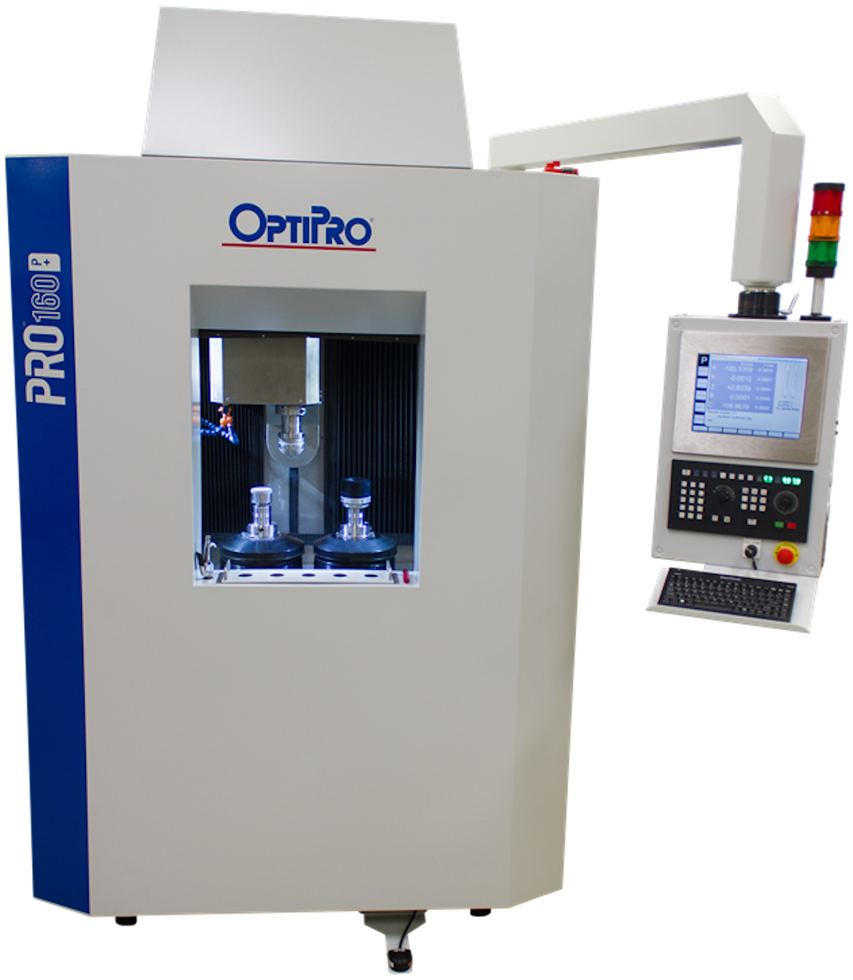 Optical polisher from OptiPro Systems features dual lower spindles | Laser Focus World
