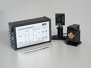 Laser beam position stabilization from MRC Systems integrates readout ...