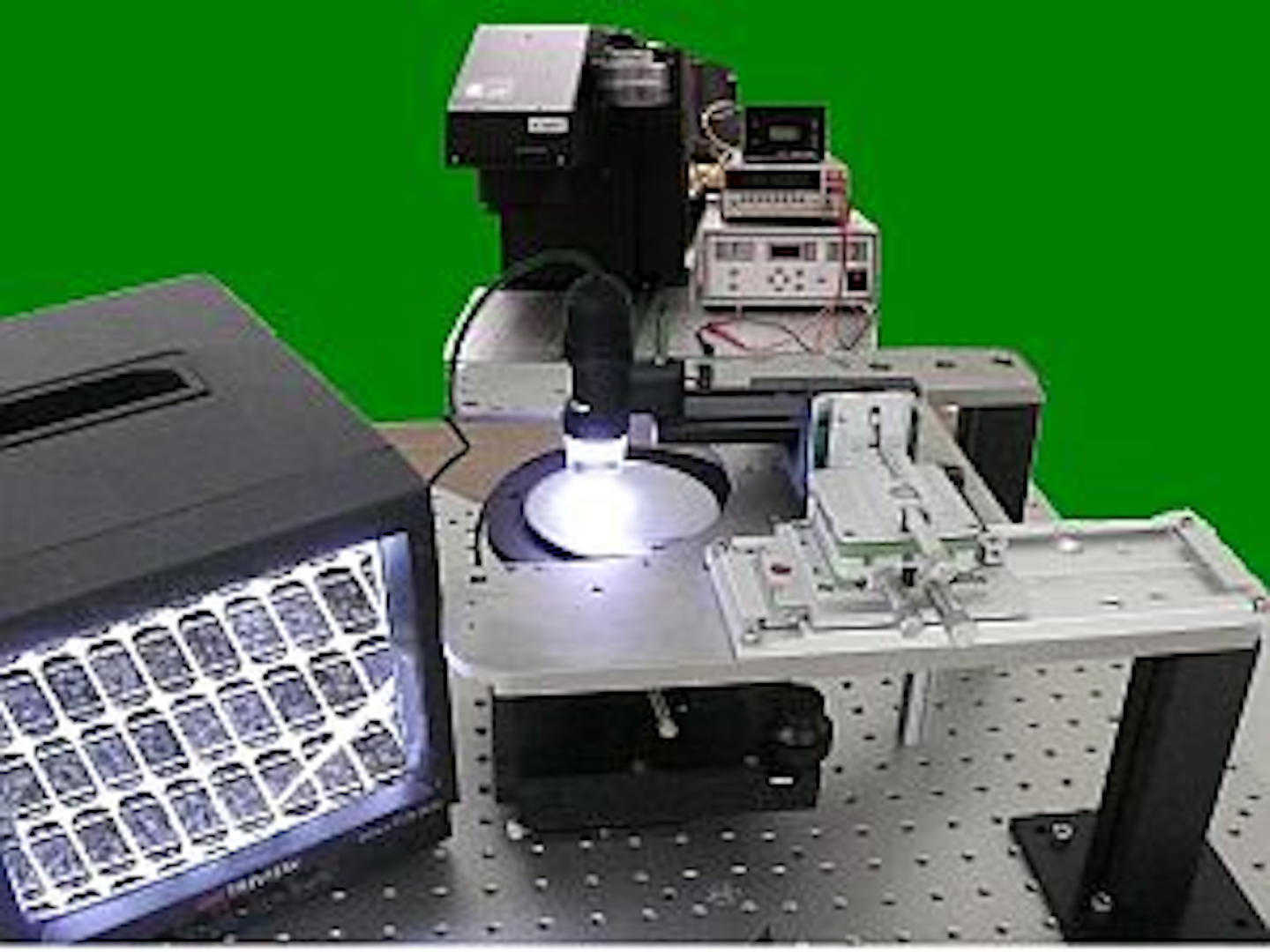 SemiProbe solar cell probe system includes video microscope | Laser ...