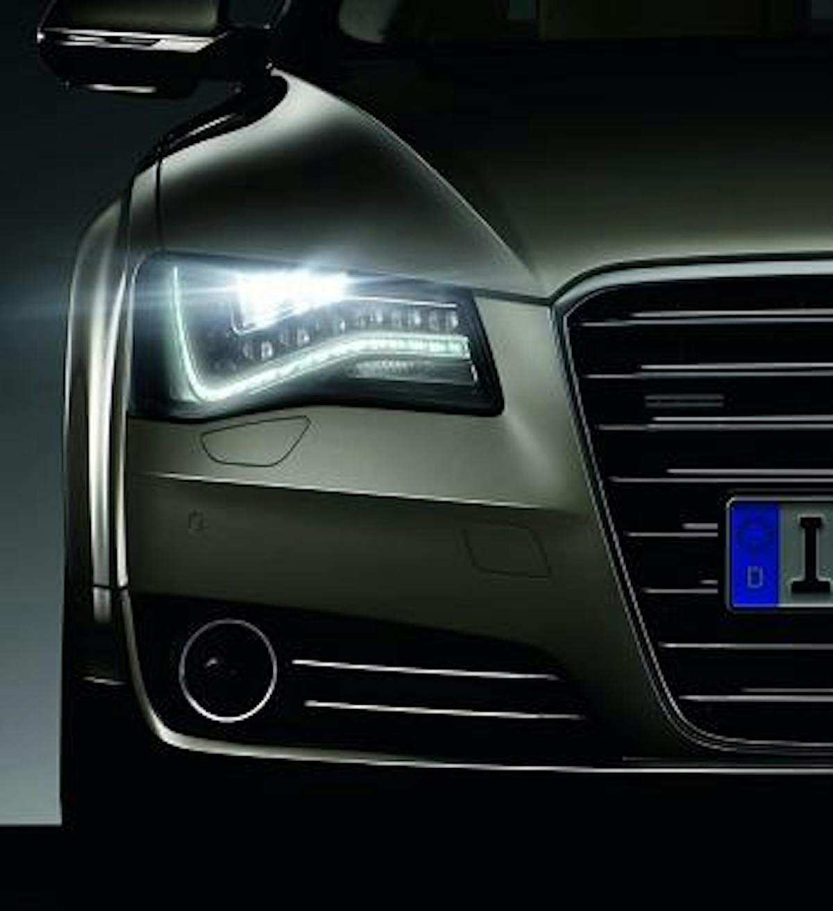 LEDs are low- and high-beam, cornering lamps in Audi A8 | Laser Focus World