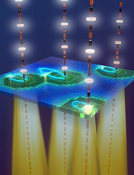 Two lasers mix to create 11 different frequencies of light | Laser ...