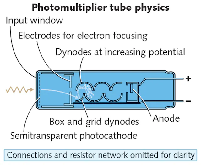 Photomultiplier tubes are at the forefront of low-light detection ...