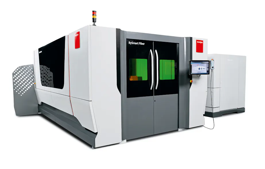 Bystronic fiber laser cutting machine available with up to 6 kW | Laser ...
