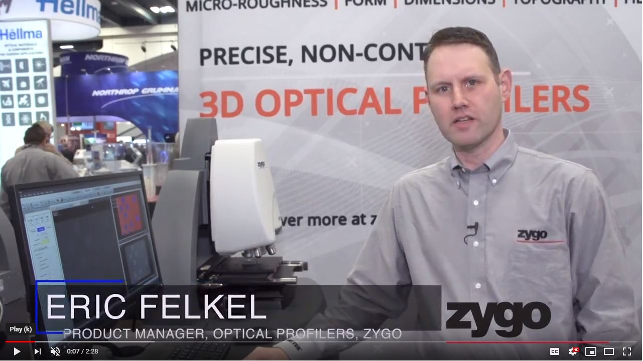 Overview of ZYGO NewView™ 9000 Non-Contact Optical Profiling System ...