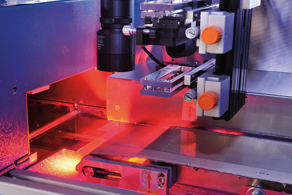 Project develops laser scribing process for organic photovoltaic cells ...