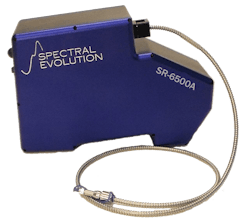 Spectral Evolution portable spectroradiometer includes a temperature ...