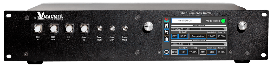 Vescent Photonics fiber frequency comb delivers sub-100 fs seed pulses ...