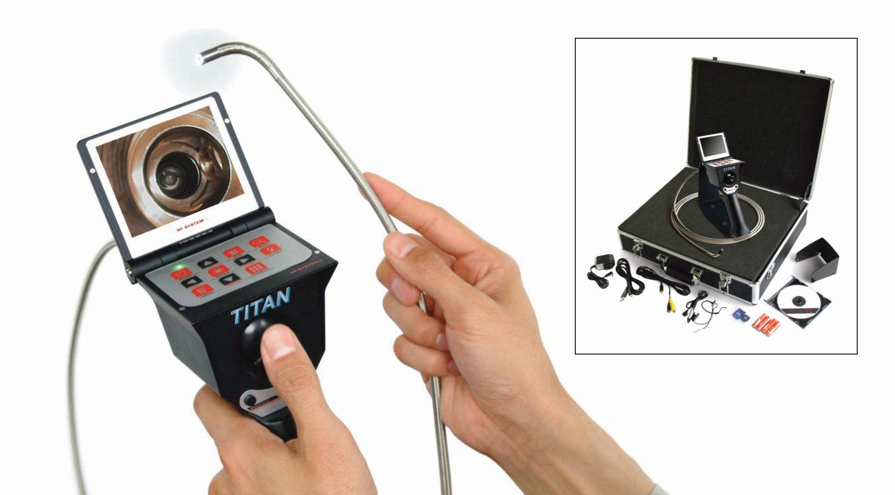 Titan Tool Supply videoscope offers 2X digital zoom | Laser Focus World