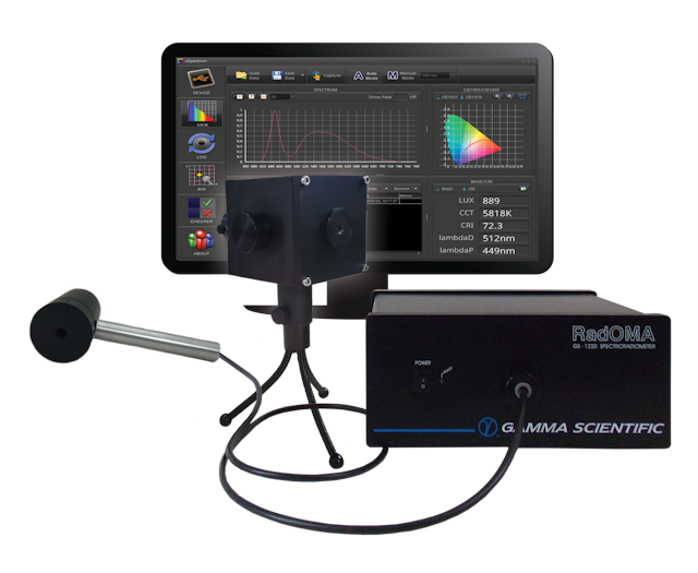 Gamma Scientific hazard testing system has spectral range from 300 to ...