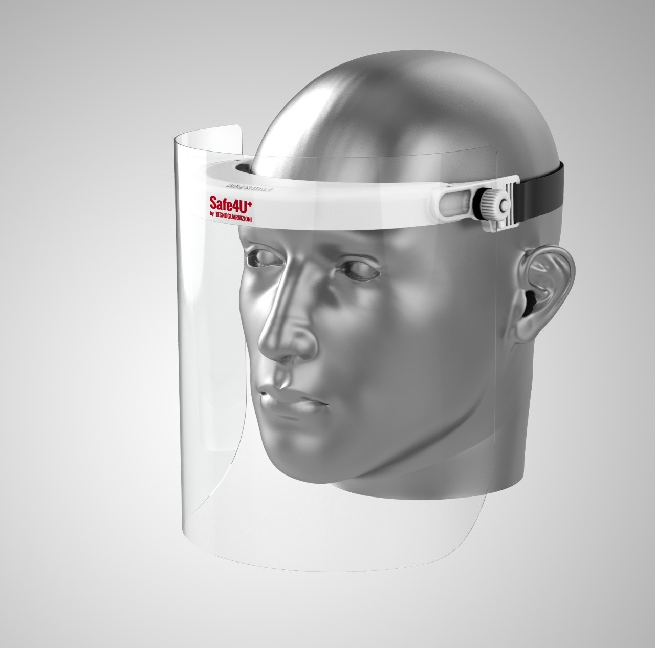 Selective laser sintering process produces 3D-printed visor frame ...
