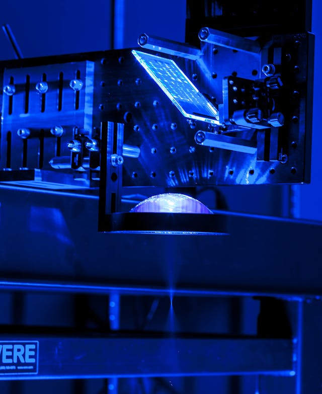 Blue lasers reach for the sky | Laser Focus World