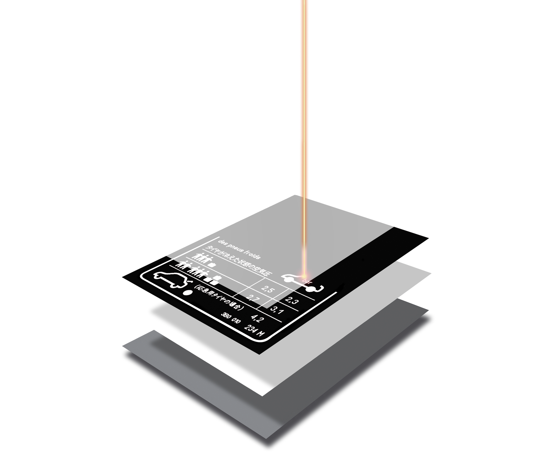 Color laser film enables durable laser marking | Laser Focus World