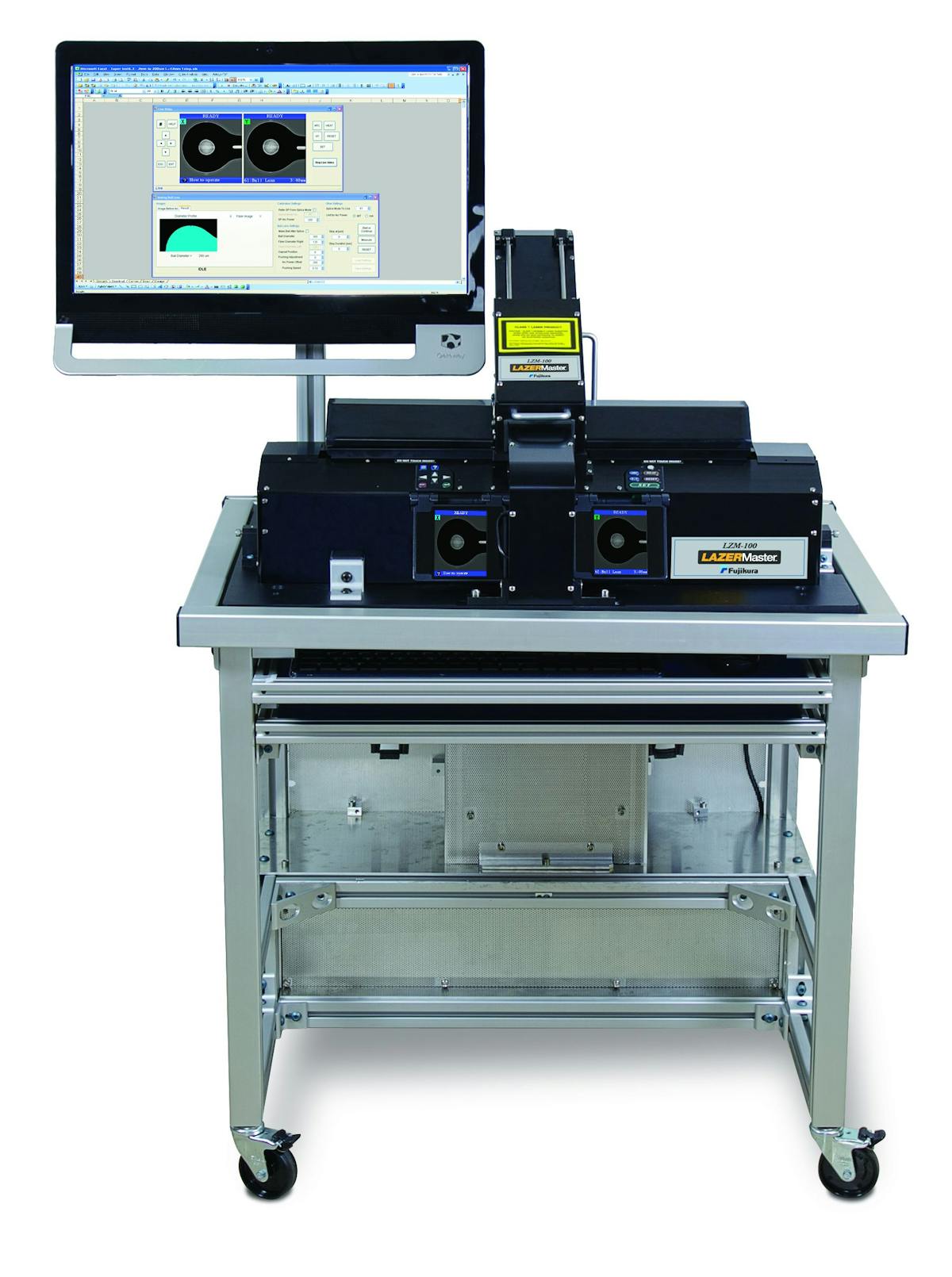 AFL laser splicer performs splicing and other glass-shaping operations ...