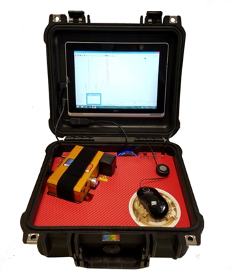 Portable Raman spectrometer from StellarNet available with a 785 or ...