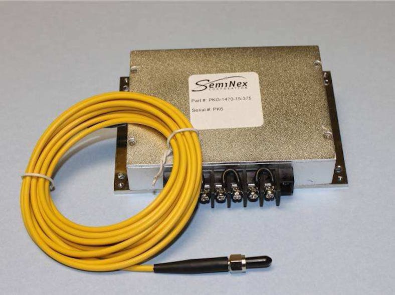 SemiNex laser diode provides 20 W CW optical power | Laser Focus World