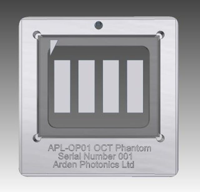 OCT phantom by Arden Photonics | Laser Focus World