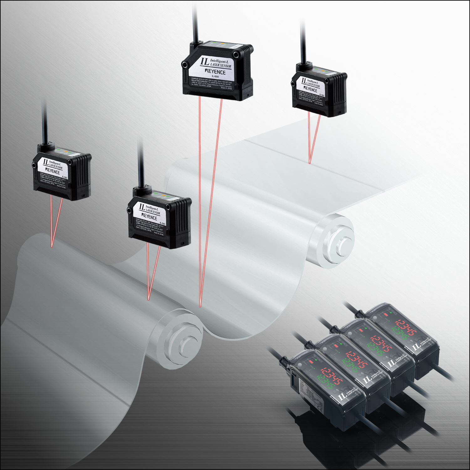 Keyence multifunction laser sensor is triangulation-based | Laser Focus ...