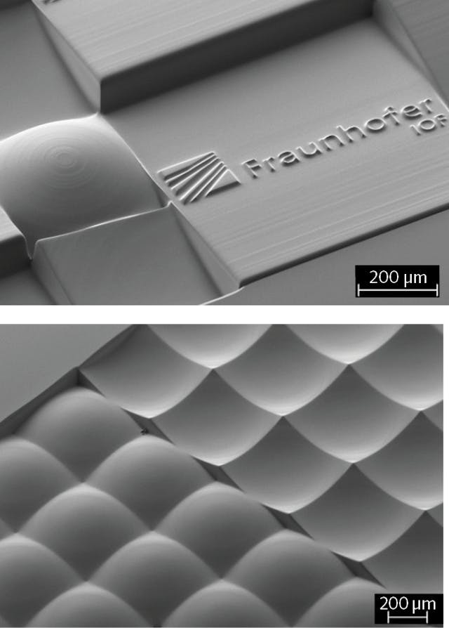 Grayscale lithography system enables high-volume production of freeform ...