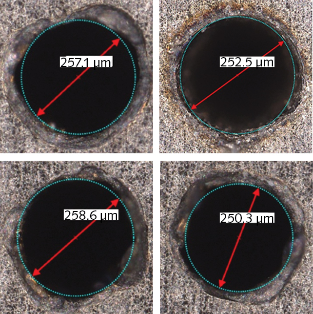 Laser drilling for taper holes | Laser Focus World