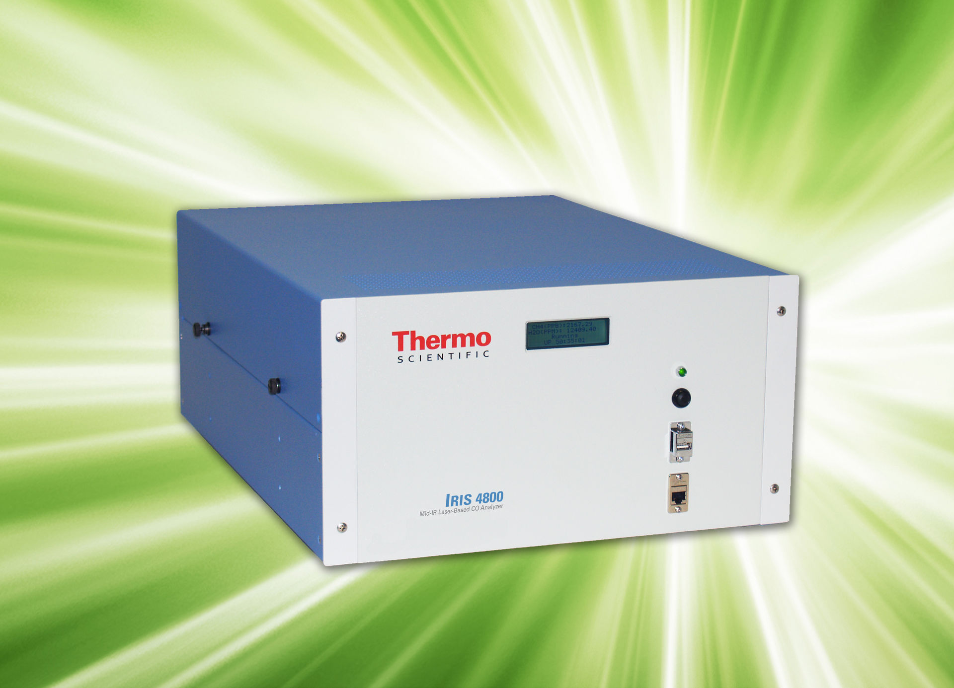 Thermo Fisher Scientific laser-based analyzer measures in the mid-IR ...